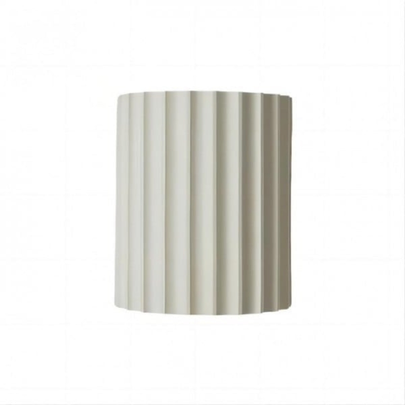 Minimalist Ribbed Resin Fluted Wall Light